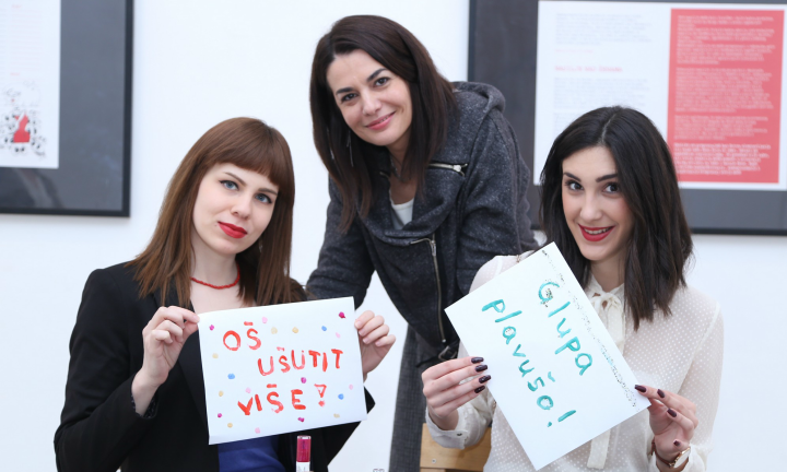 Dunja_Tadić_sa_studenticama - Women in Adria