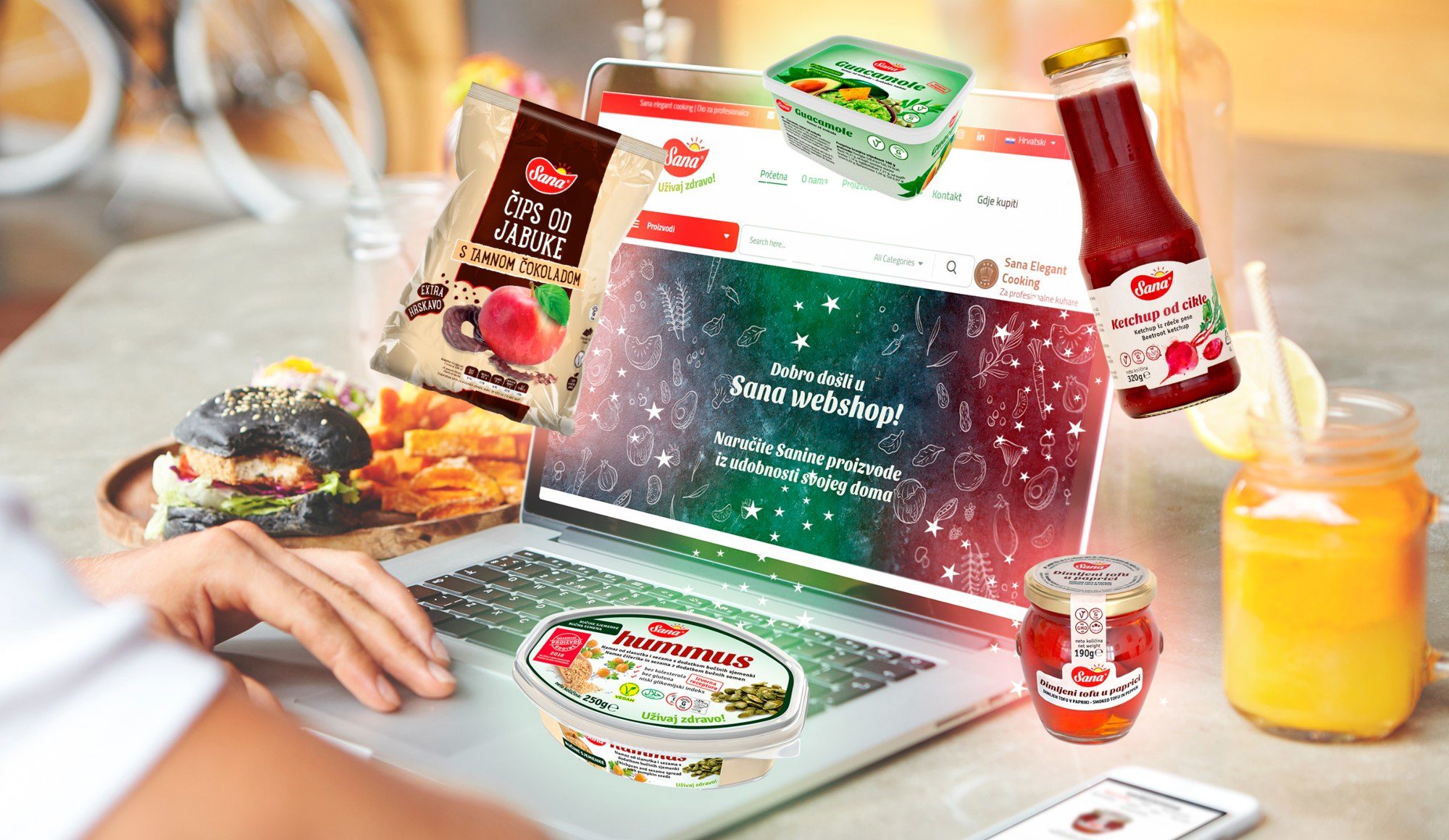 Tvrtka Sana delikatese lansirala webshop! - Women in Adria