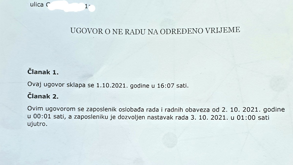 Odvjetnika u petak nakon posla dijete dočekalo s ugovorom